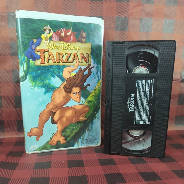 DISNEY’S TARZAN VHS Video Tape Animation in Clamshell Case $2.69 ...