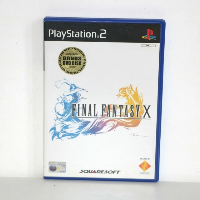 PLAYSTATION 2 PS2 Final Fantasy X boxed complete with bonus disk EUR 11 ...