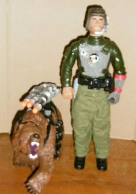 VINTAGE ACTION MAN G.I. Joe Mission grizzly Bear par Hasbro EUR 18,22 ...