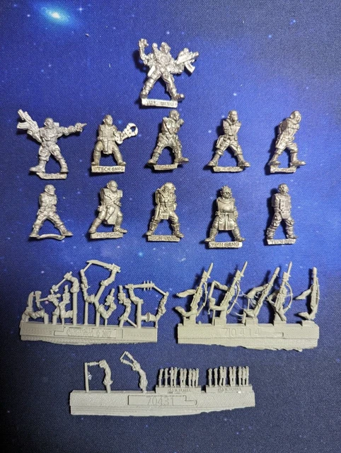 WARHAMMER 40K NECROMUNDA Rogue Trader Tech Gang Complete £300.00 ...