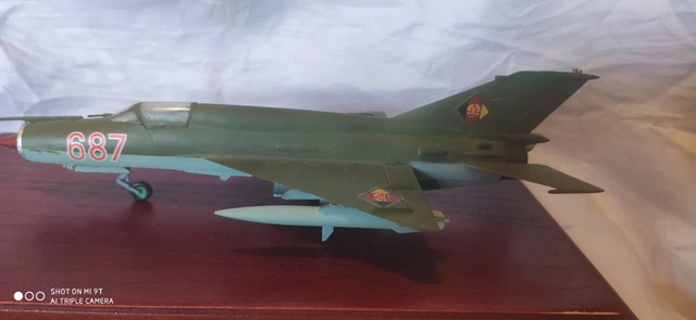 GDR AIR FORCE MIG-21PF (1) 1/72 built EUR 39,99 - PicClick DE