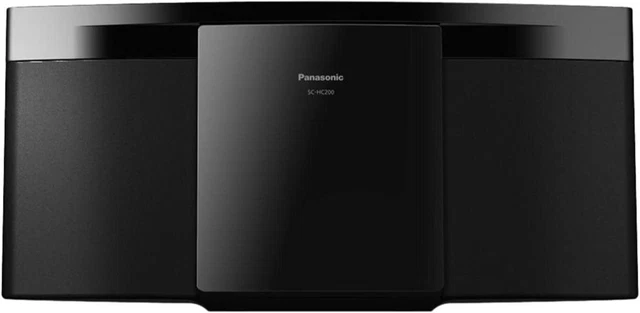 PANASONIC SC-HC200EB-K MODERN HiFi System with FM Radio, 20W Speaker and CD Play £79.99 ...