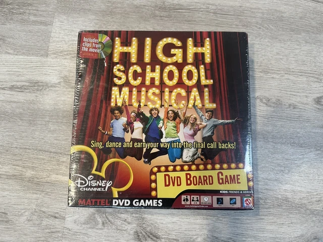 DISNEY HIGH SCHOOL Musical DVD Mattel Board Game 2006 Vintage £45.08 ...