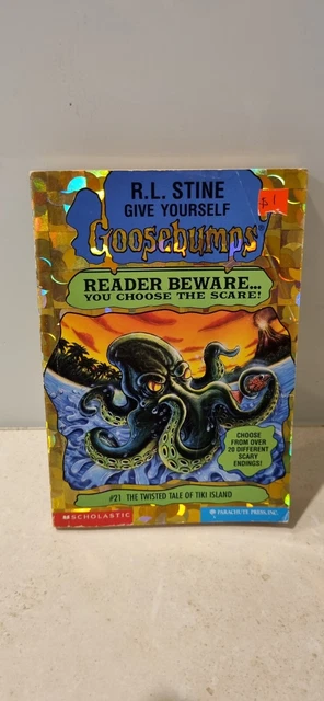 R L STINE Give Yourself Goosebumps #21 The Twisted Tale Of Tiki Island ...