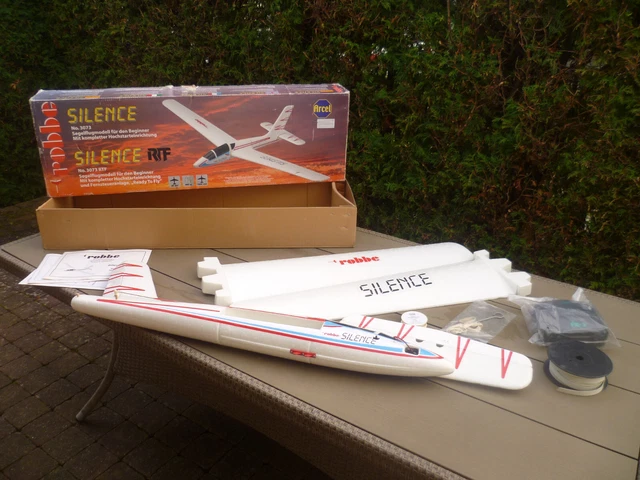 VINTAGE RC ROBBE Silence Segler 3073 mit Anleitung und OVP ...