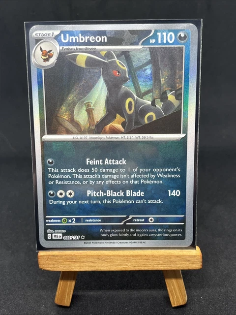 UMBREON MASTERBALL - Pokemon Prismatic Evolutions : 059/131 - Pokemon ...