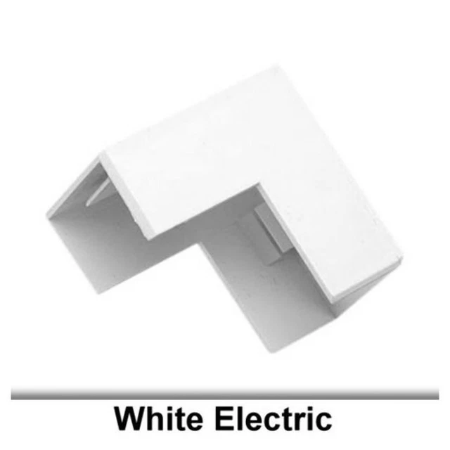 CLIPSAL MINI DUCT Elbow External 90 Degree W29mm D43mm PVC White ...