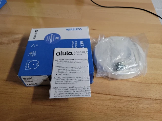 ALULA RE659 360 Motion Ceiling Mount Sensor, Connect+ Encrypted ...