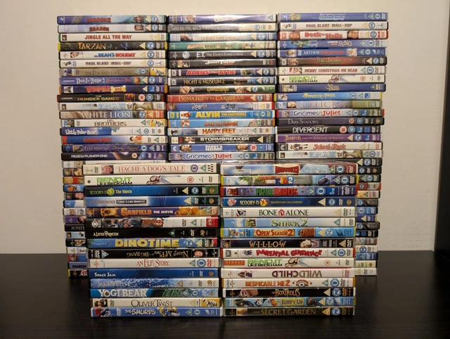 120+ FILM DVD Job Lot Bundle Wholesale - Kids, Family, Adventure, Comedy Etc $35.07 - PicClick CA