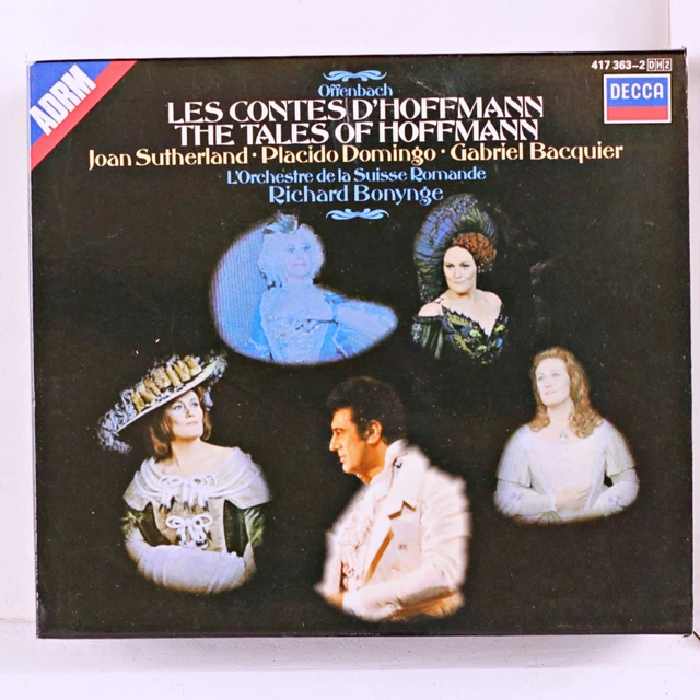 RICHARD BONYNGE - Offenbach: Les Contes D'hoffmann (CD 1990) $21.97 ...