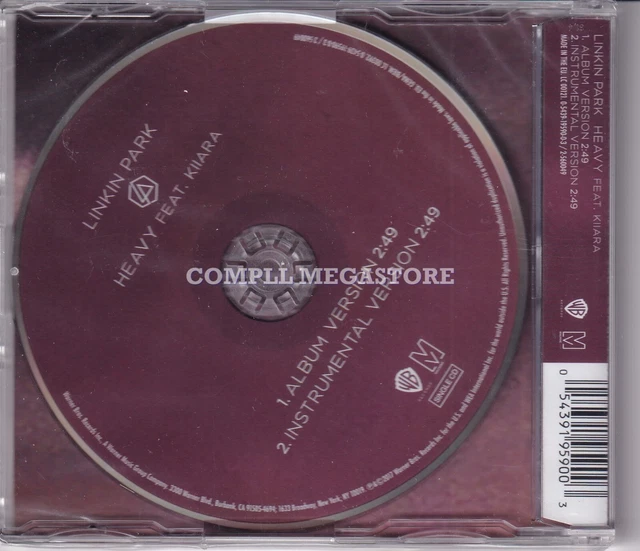 LINKIN PARK FEAT. KIIARA - HEAVY / NEW & SEALED 2017 CD Single (EU ... LINKIN PARK FEAT. KIIARA - HEAVY / NEW & SEALED 2017 CD Single (EU ...