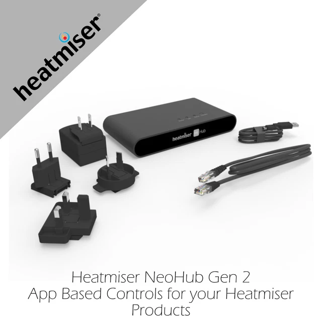 HEATMISER NEOHUB GEN 2 Neo System Gateway controlla le tue statistiche ...