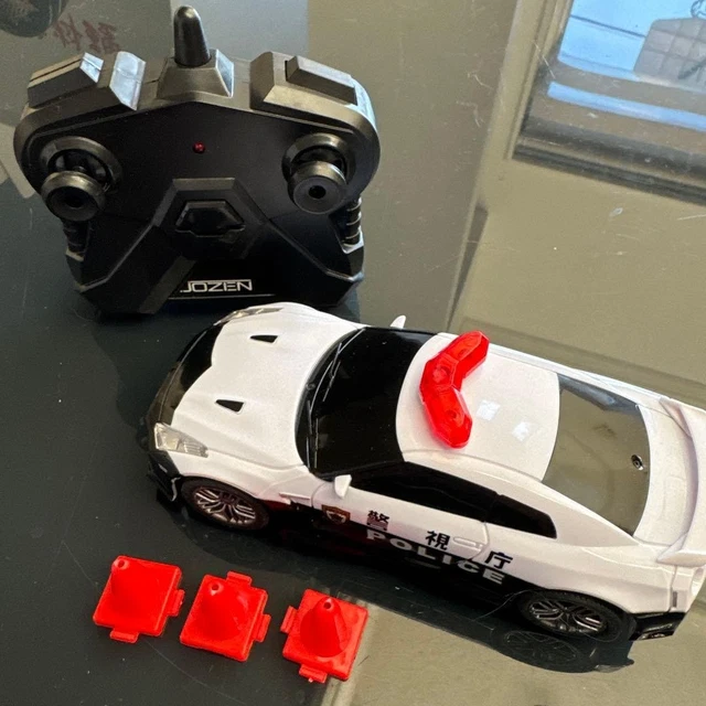 JOZEN NISSAN GT-R police car 1/32 scale radio control £79.06 - PicClick UK