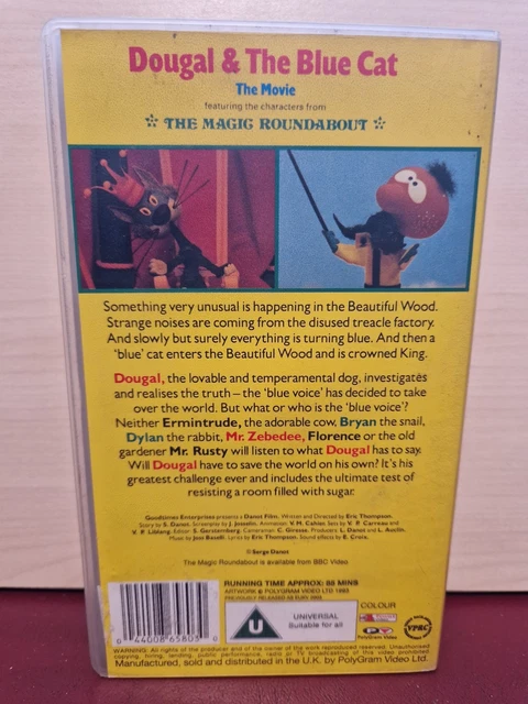 DOUGAL & THE Blue Cat The Movie - Magic Roundabout - PAL VHS Video Tape ...