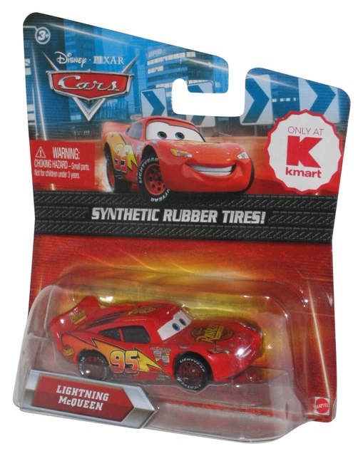 DISNEY PIXAR CARS Lightning McQueen (2010) Synthetic Rubber Tires K ...