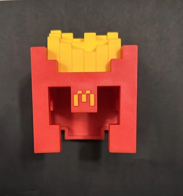 MCDONALDS CANADA 2025 A Minecraft Movie Meal FRY HELMET Toy Sealed With ...