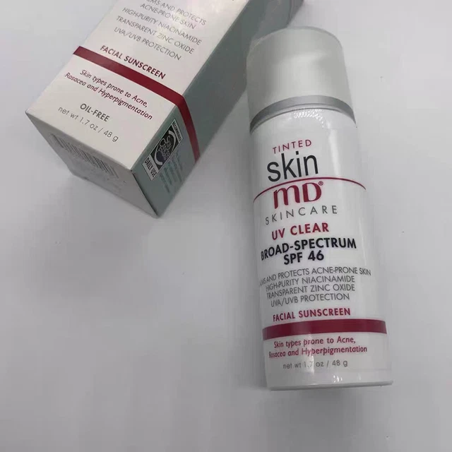 NEW BRAND SUNSCREEN Tinted UV Clear Broad-Spectrum SPF 46 48g Facial ...