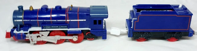 THOMAS THE TANK Engine - Rare Trackmaster Motorized Engine Train - Hank ...