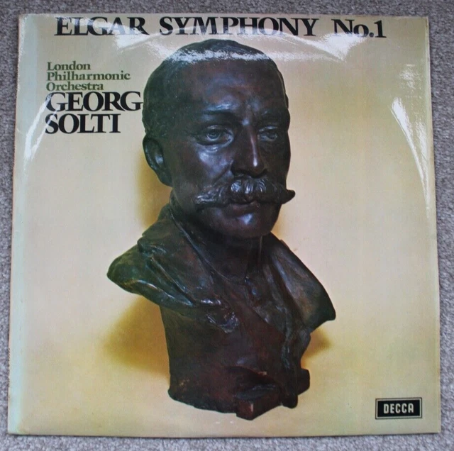 ELGAR - SYMPHONY No. 1 - Georg Solti - LPO - Decca LP £0.99 - PicClick UK