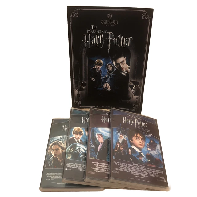 THE HARRY POTTER Official Guide & Harry Potter DVD Box Set, Good To ...