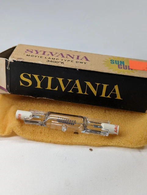 VINTAGE SYLVANIA SUN Gun Manual Instructions & Replacement Bulb Lamp ...