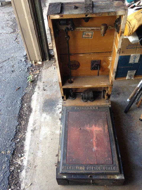 U.S. MILITARY ENLISTMENT Scale Weight Scale Portable Enlistment Scale ...