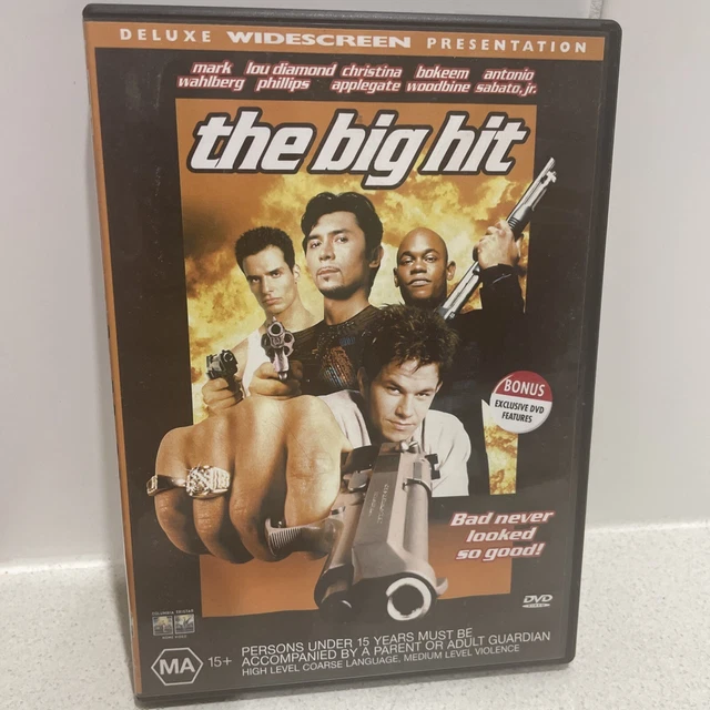 THE BIG HIT (DVD, 1998) Mark Wahlberg Christina Applegate Region 4 $6. ...