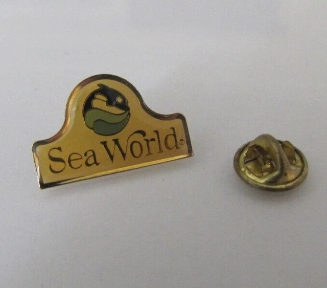 SEA WORLD - Shamu the Orca / Killer Whale - Seaworld - Rare Enamel pin ...