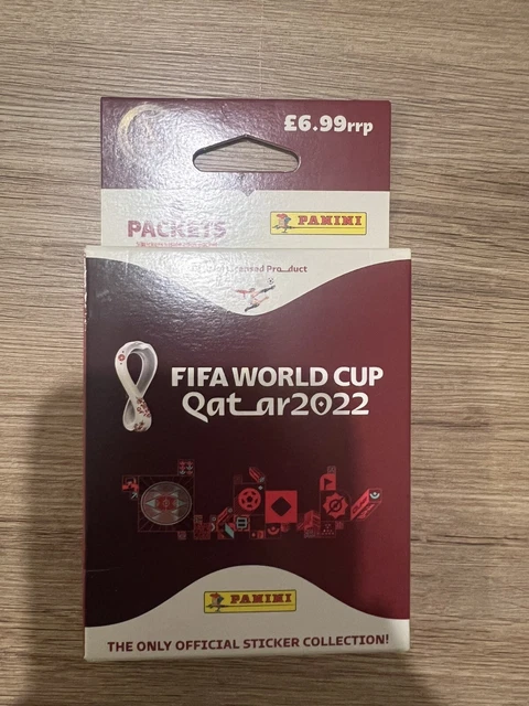 PANINI FIFA WORLD Cup Qatar 2022 Official Stickers - 8 Packets £6.50 - PicClick UK