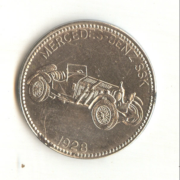MERCEDES-BENZ SSK 1928 Shell Token EUR 12,92 - PicClick DE