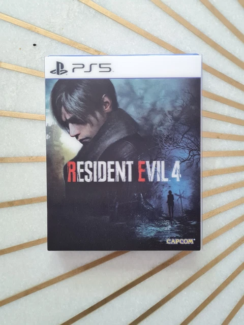 RESIDENT EVIL 4 Remake - 2023 Standard Edition PS5 - Lenticular Sleeve ...