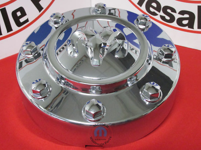 DODGE RAM 3500 Dually Chrome Front Center Hub Cap Wheel Cover NEW OEM ...
