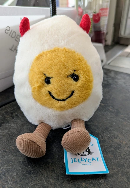JELLYCAT AMUSEABLE DEVILLED Egg Brand New With Tags Rare Collectable £ ...