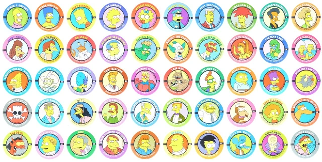 COMPLETE SET OF The Simpsons From 1994 SkyCaps SkyBox Bongo Comics ...