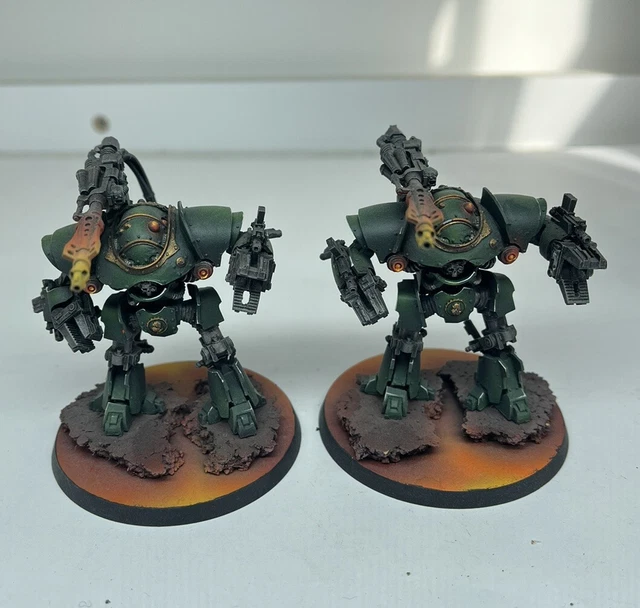 MECHANICUM CASTELLAX PAIR Forgeworld Horus Heresy Painted Warhammer 40k ...