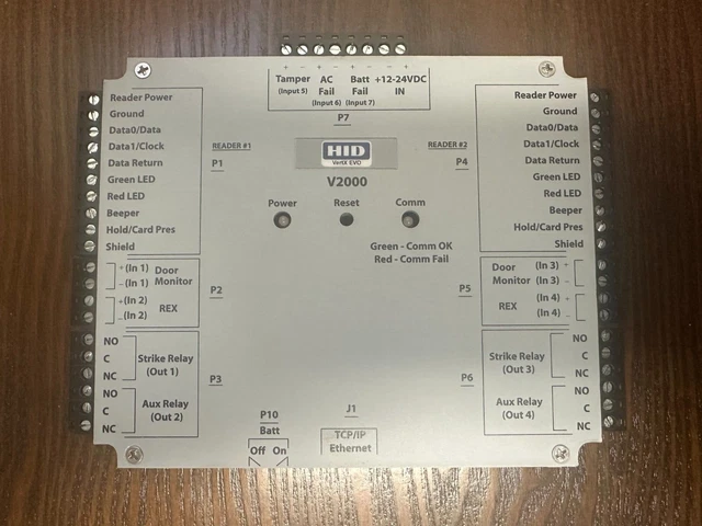 HID VERTX EVO V2000 Access Reader Interface/Networked Controller ...