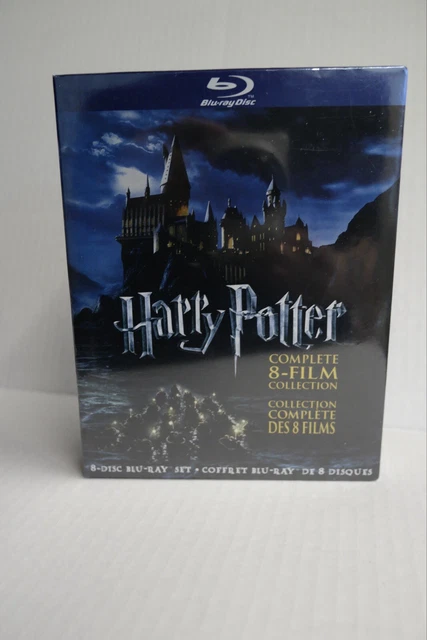 HARRY POTTER 8-MOVIE Collection Blu-Ray Disc Box Set Brand New Sealed ...