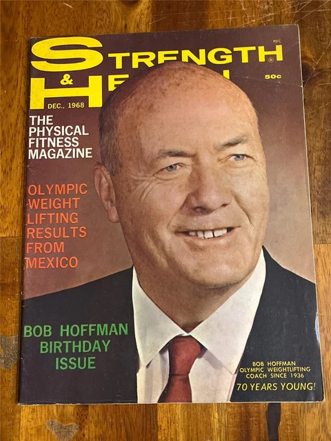 STRENGTH & HEALTH bodybuilding muscle magazine BOB HOFFMAN 12-68 £11.34 ...