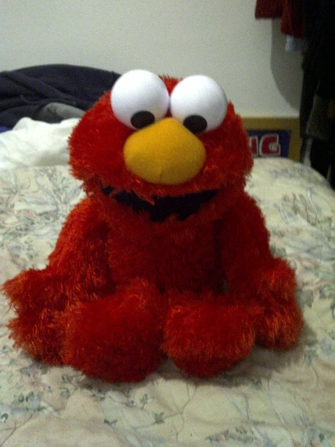 SESAME STREET: TICKLE Me Elmo Interactive Battery-Powered 18” Soft Toy ... SESAME STREET: TICKLE Me Elmo Interactive Battery-Powered 18” Soft Toy ...