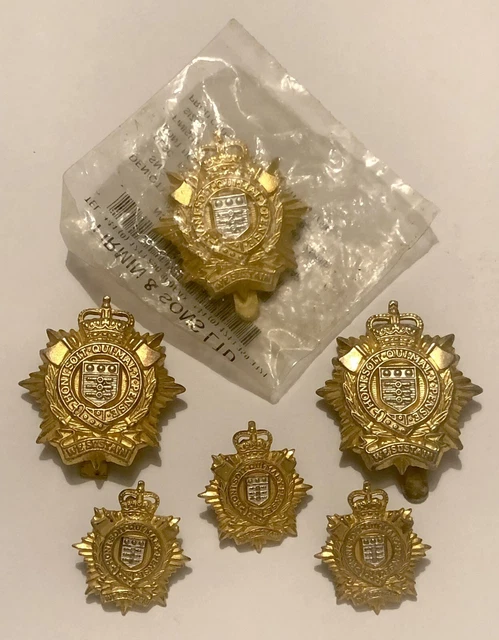 ROYAL LOGISTIC CORPS Badges British Military Cap Badge Job Lot Firmin ...