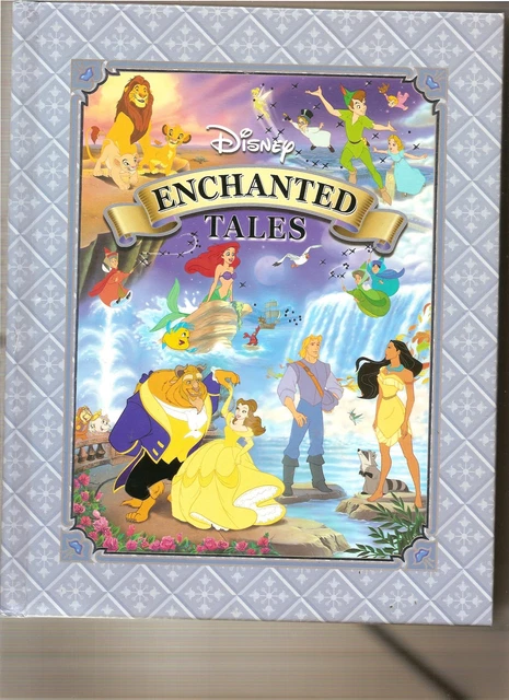 DISNEYS ENCHANTED TALES Book 101 Dalmatians Beauty Beast Peter Pan ...