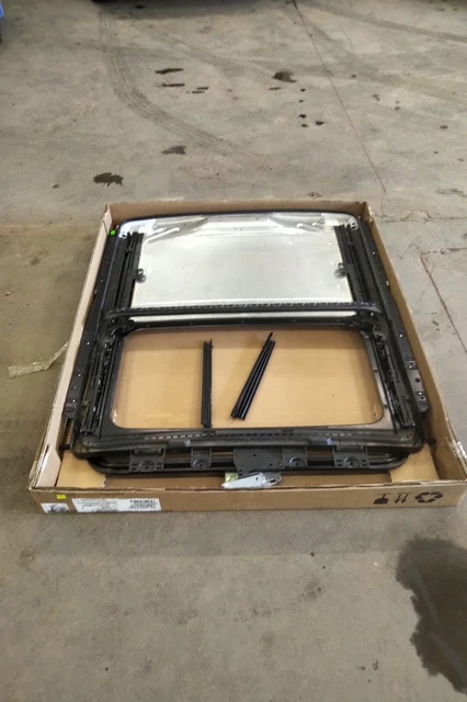 BMW E65 COMPLETE Sunroof Assembly Frame With Glass Window Motor Set EUR ...