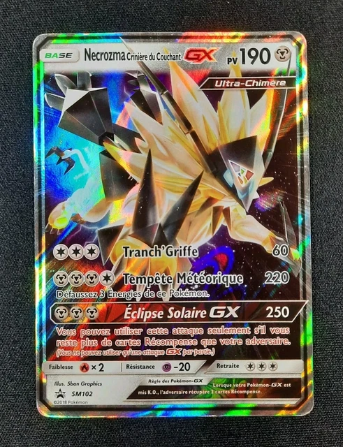 CARTE POKÉMON : Necrozma GX Ultra Rare 2018 Soleil & Lune SM102 LP 🇲🇫 EUR 4,40 - PicClick FR