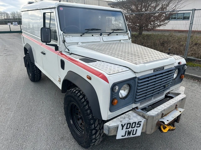 2005 LAND ROVER Defender 110 Utility Td5 Diesel 4X4 Heavy Duty Chassis ...