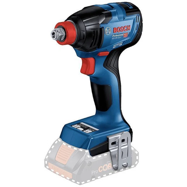 BOSCH PROFESSIONAL CORDLESS Rotary Impact Wrench GDX 18V-210 C Without ...