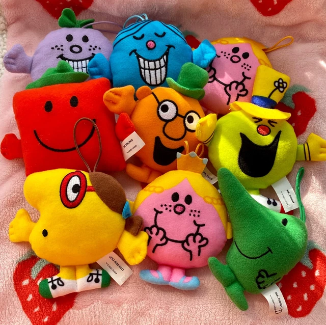 A6) 2021 MR Men Little Miss Mcdonalds Soft Toy Plush *more added to ...