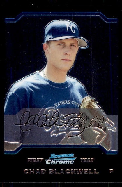 2004 CARTES DE baseball Bowman Chrome Chad Blackwell #BDP101 EUR 2,05 ...