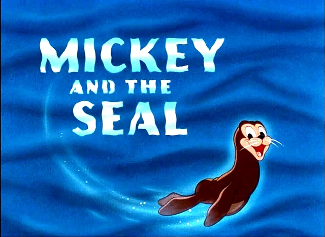MICKEY & THE Seal 35mm LPP color Cartoon 1948 Mickey Mouse RKO Disney £ ...
