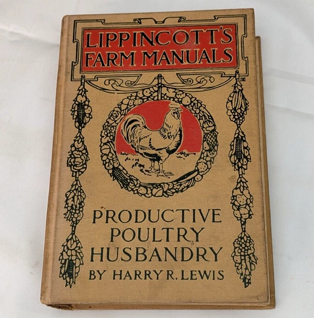 LIPPINCOTT'S FARM MANUALS Productive Poultry Husbandry By Harry R ...