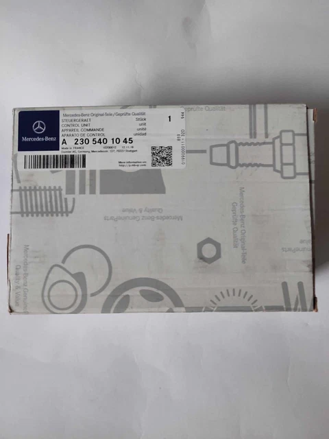 NEW GENUINE MERCEDES SL R230 Bosch Battery Control Unit A2305401045 ...